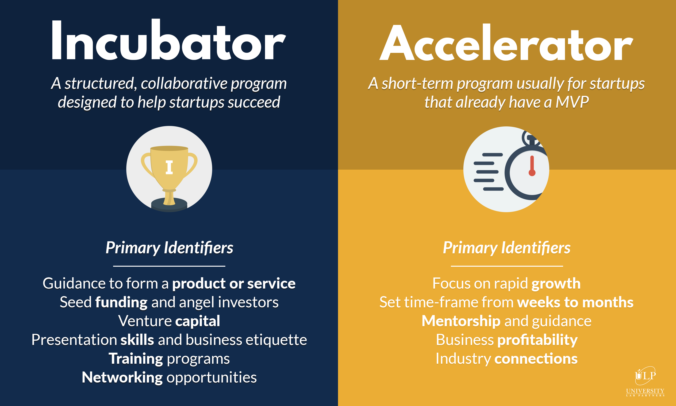 Incubator vs Accelerator: What's the difference?